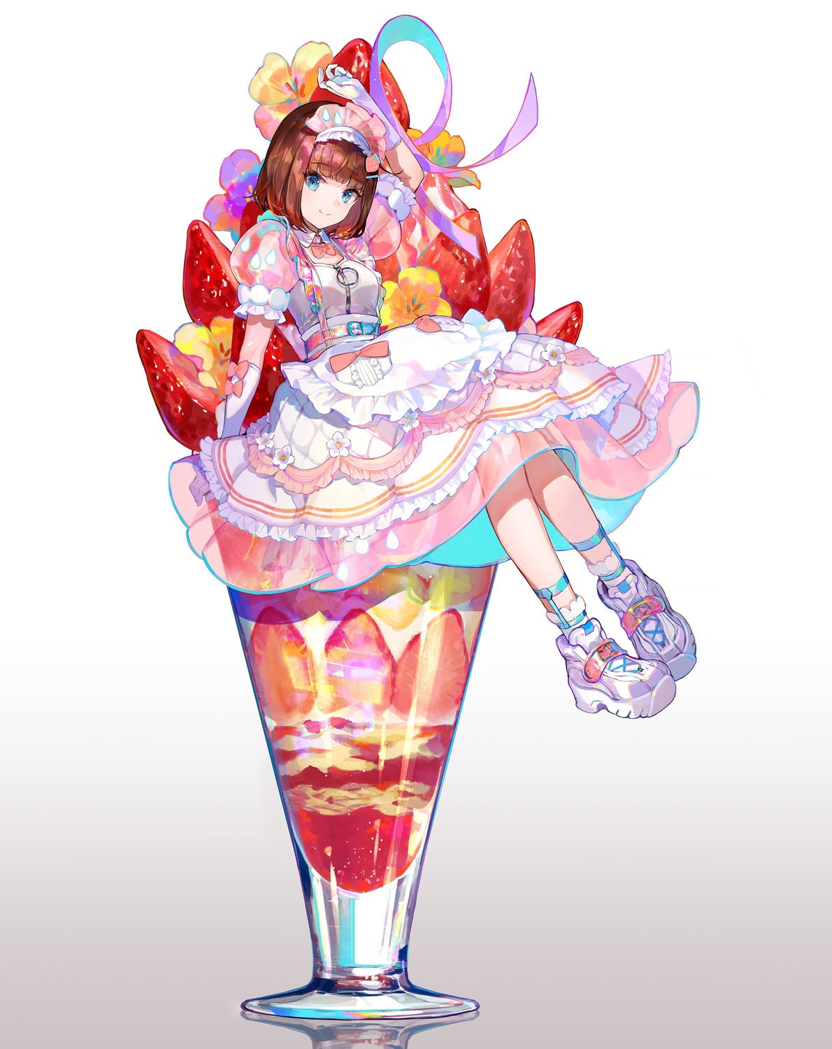 fuzichoko rohto seiyaku nebasei cocoro maid see through | #1122883 | yande.re